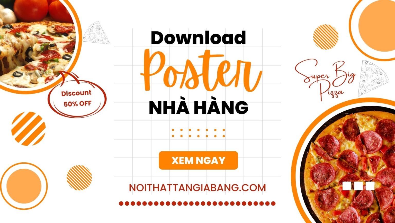 15 mẫu poster nhà hàng miễn phí download tuyệt đẹp